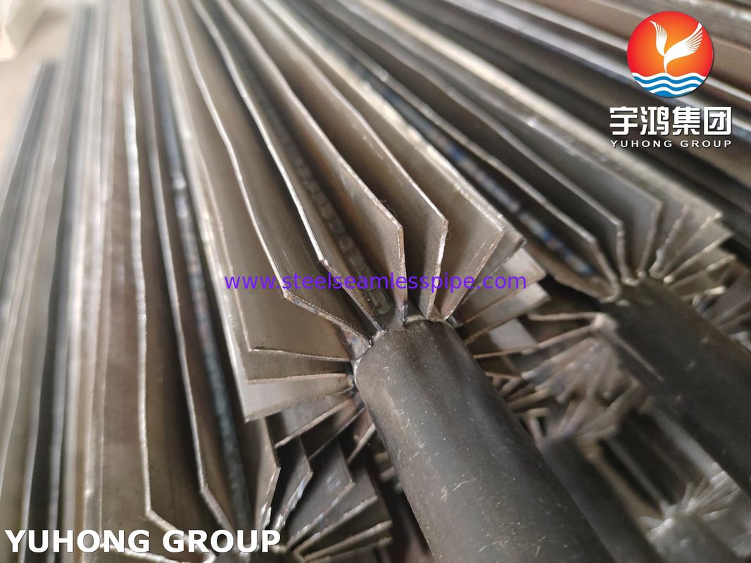 ASTM A179 Carbon Steel Longitudinal Fin Tube, Carbon Steel Fin, For ...