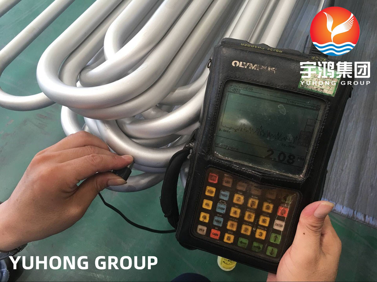 ASTM B444 합금 625 (UNS N06625) 이음매 없는 U자형 튜브 열교환기 튜브